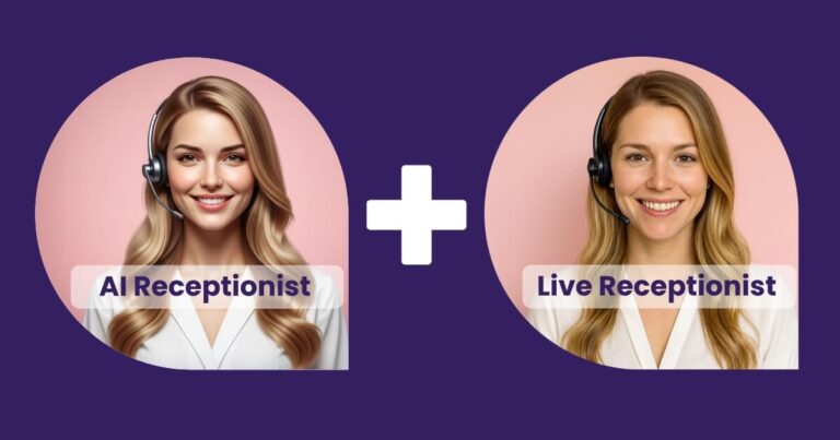 AI Call Answering Service With Live Receptionist Backup